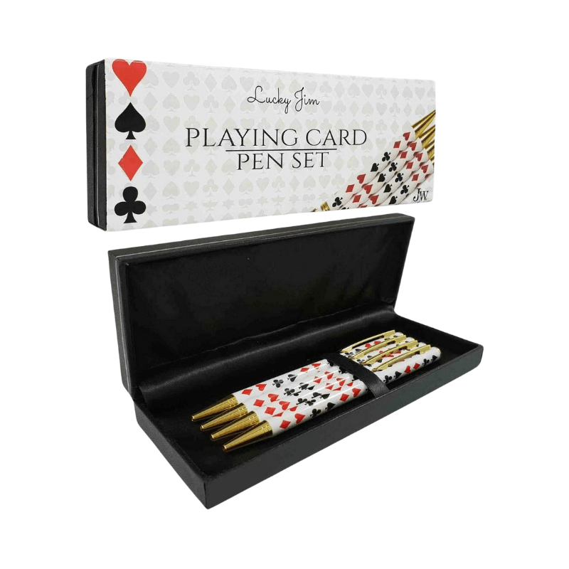 Lucky Jim Set of Four Bridge Scoring Game Playing Card Pens – PoundFun