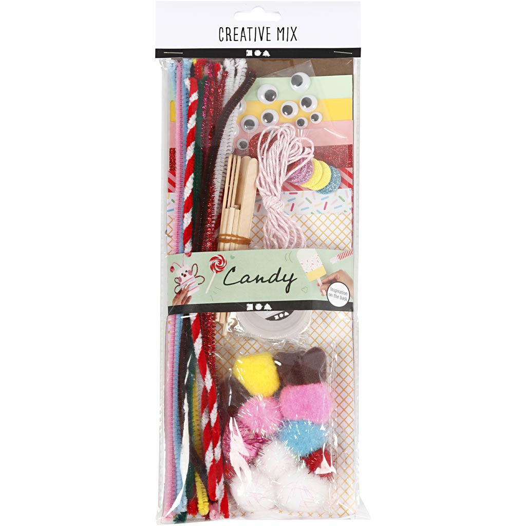 Candy Themed Crafting Assortment Pack Craft Kit – PoundFun