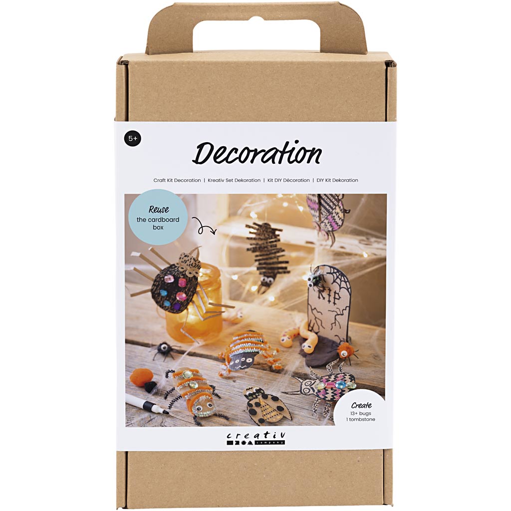 Decoration Insects Worms & Tombstones Assorted Colours Craft Kit – PoundFun