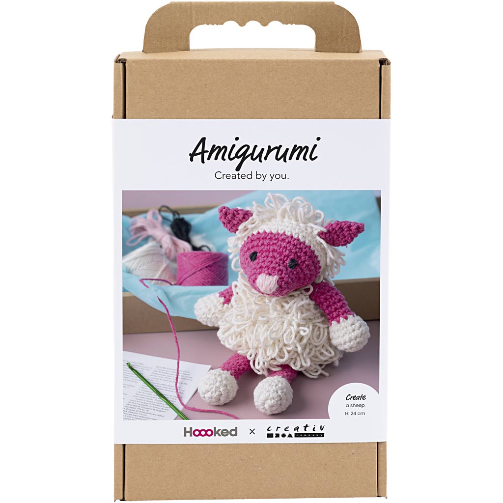 Pink Sheep Crochet Craft Kit – PoundFun