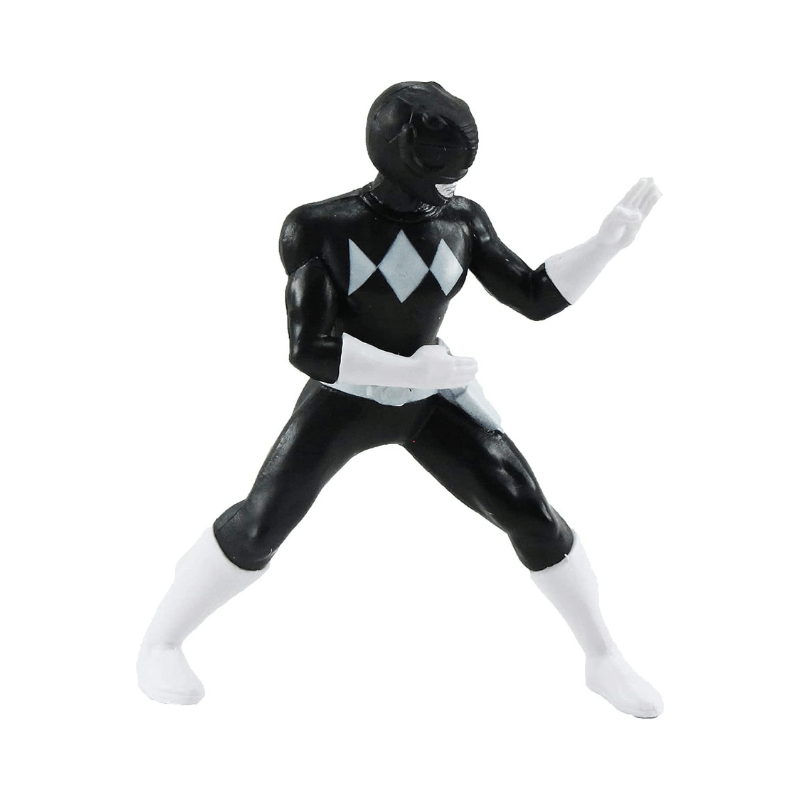 Black Power Rangers Mini Figure – PoundFun™
