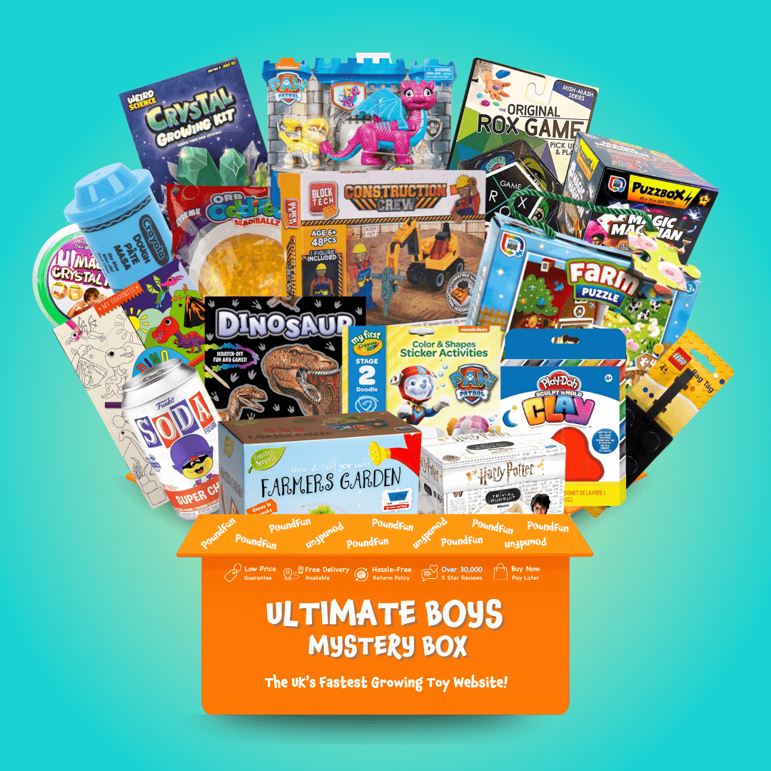 Ultimate Boys Mystery Toy Box - RRP Over £60 – PoundFun