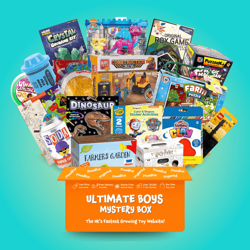 Ultimate Boys Mystery Toy Box - RRP Over £60 – PoundFun