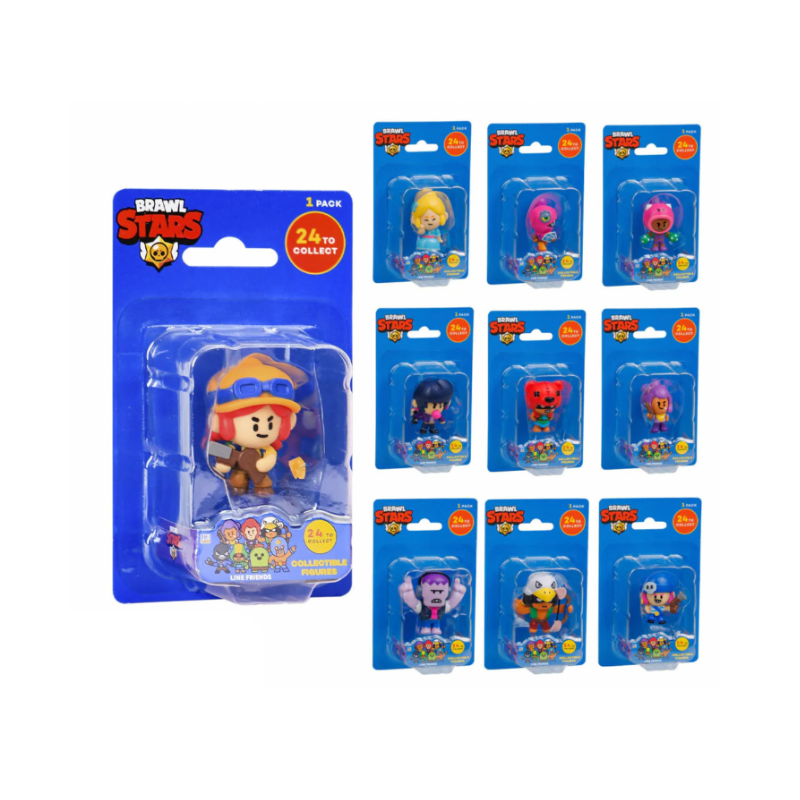 Brawl Stars Line Friends Collectible Mini Figure – PoundFun