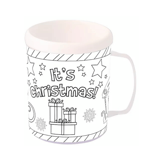 Christmas Colouring Mug | PoundFun – PoundFun™