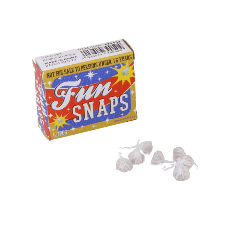 Fun Snaps | Pack of 50 Fun Snaps Throw Bangers | PoundFun™