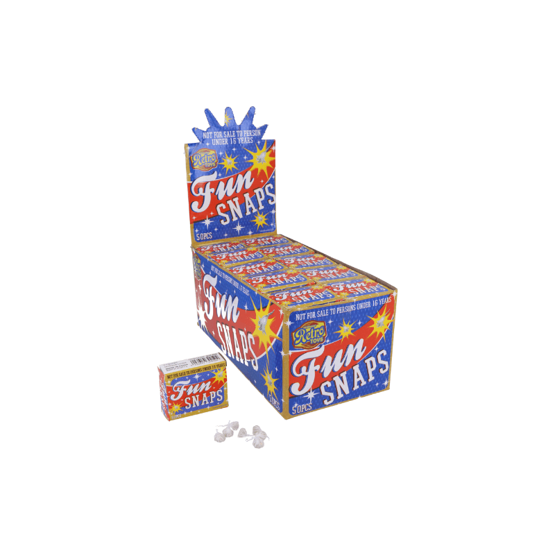 Fun Snaps | Pack of 50 Fun Snaps Throw Bangers | PoundFun™