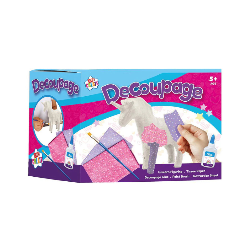 Kids Create - Unicorn Decoupage Kit – PoundFun™