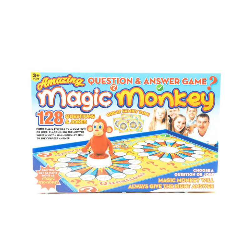 Magic Monkey Question & Answer Family Board Game – PoundFun™