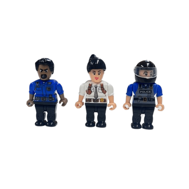 Mini Block Tech Police Force Figures – PoundFun™
