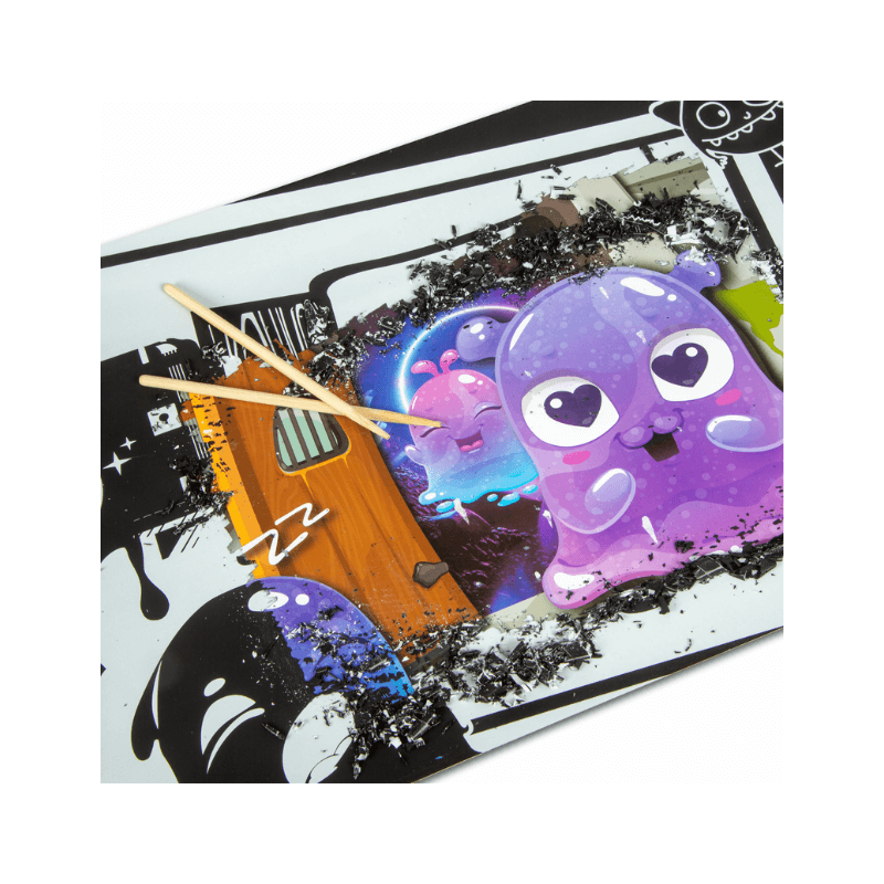 Giant Monsters Scratch Poster 2m – PoundFun™