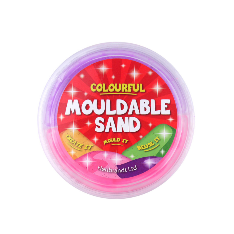 2 Coloured Mouldable Sand Tub - Pink & Purple – PoundFun™