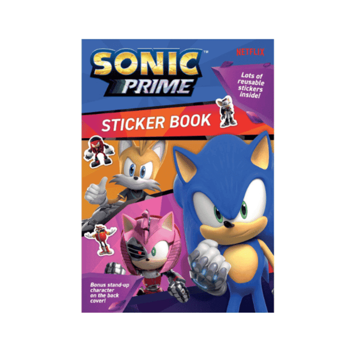 Sonic Prime Sticker Book – PoundFun™