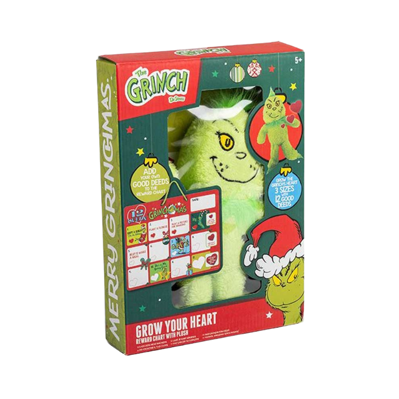 The Grinch Grow Your Heart Plush Reward Chart – PoundFun