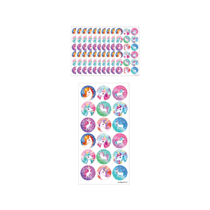 Unicorn Stickers 18Pcs – PoundFun™
