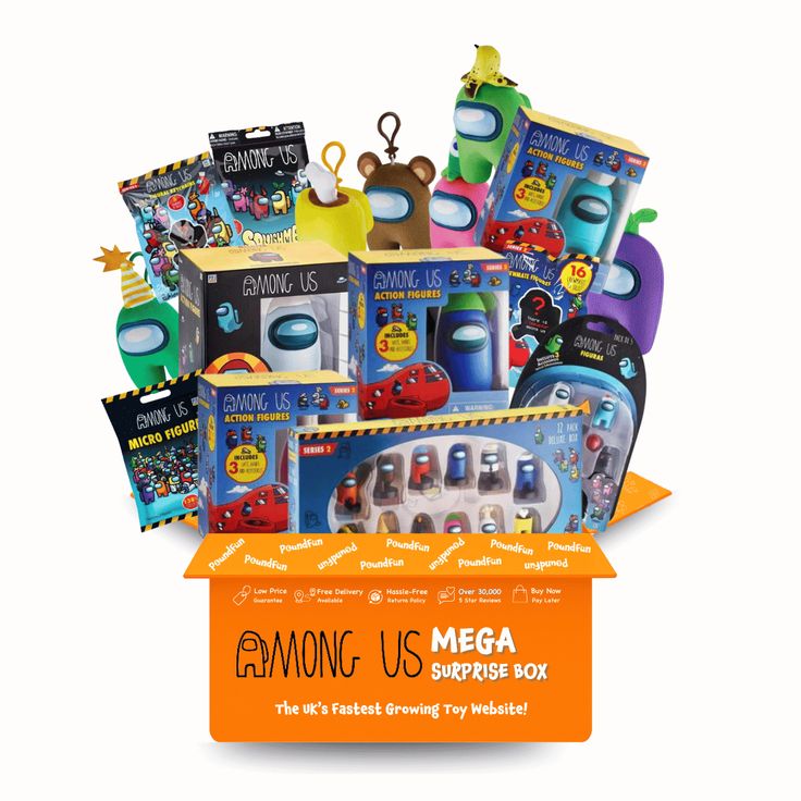 Among Us Mega Surprise Box – PoundFun