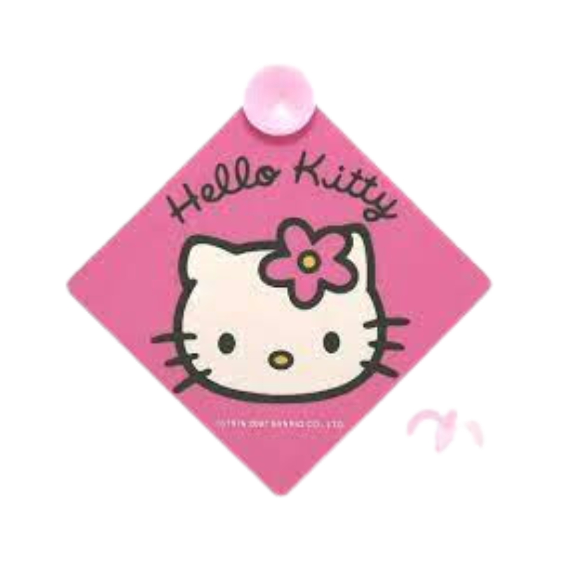 Hello Kitty Car Sign – PoundFun™
